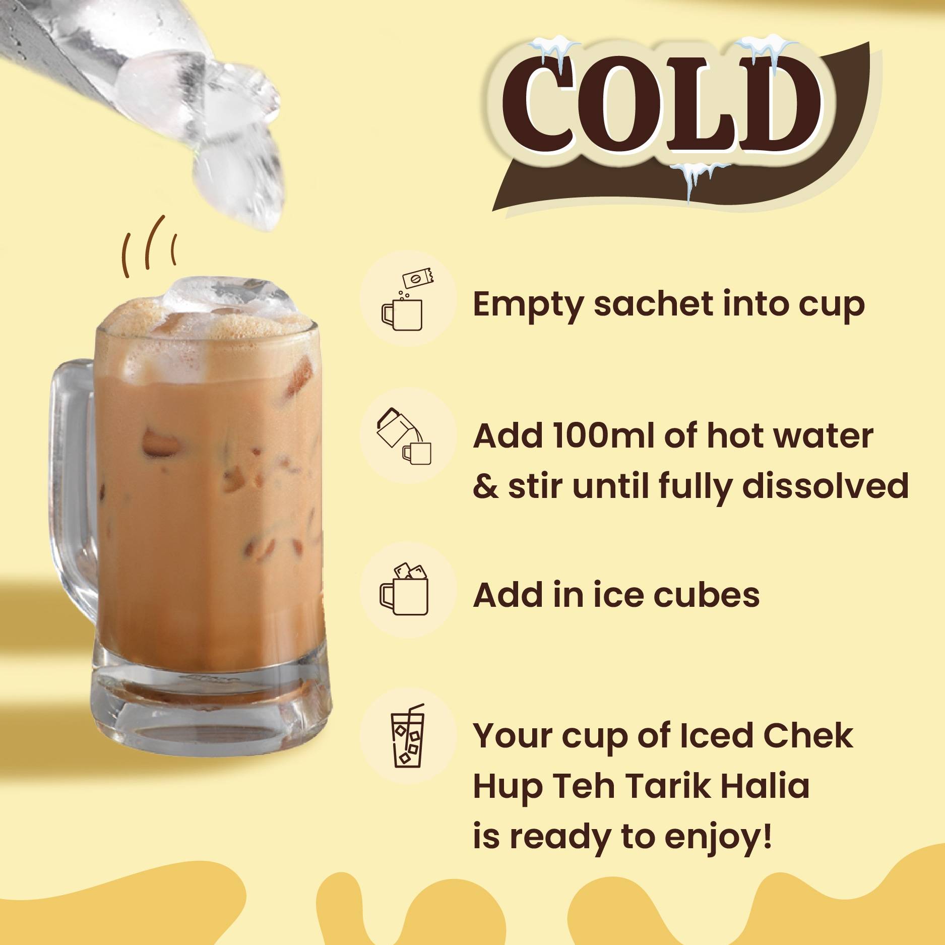 Chek Hup Heritage Ginger Milk Tea (35G x 12 Sachets)